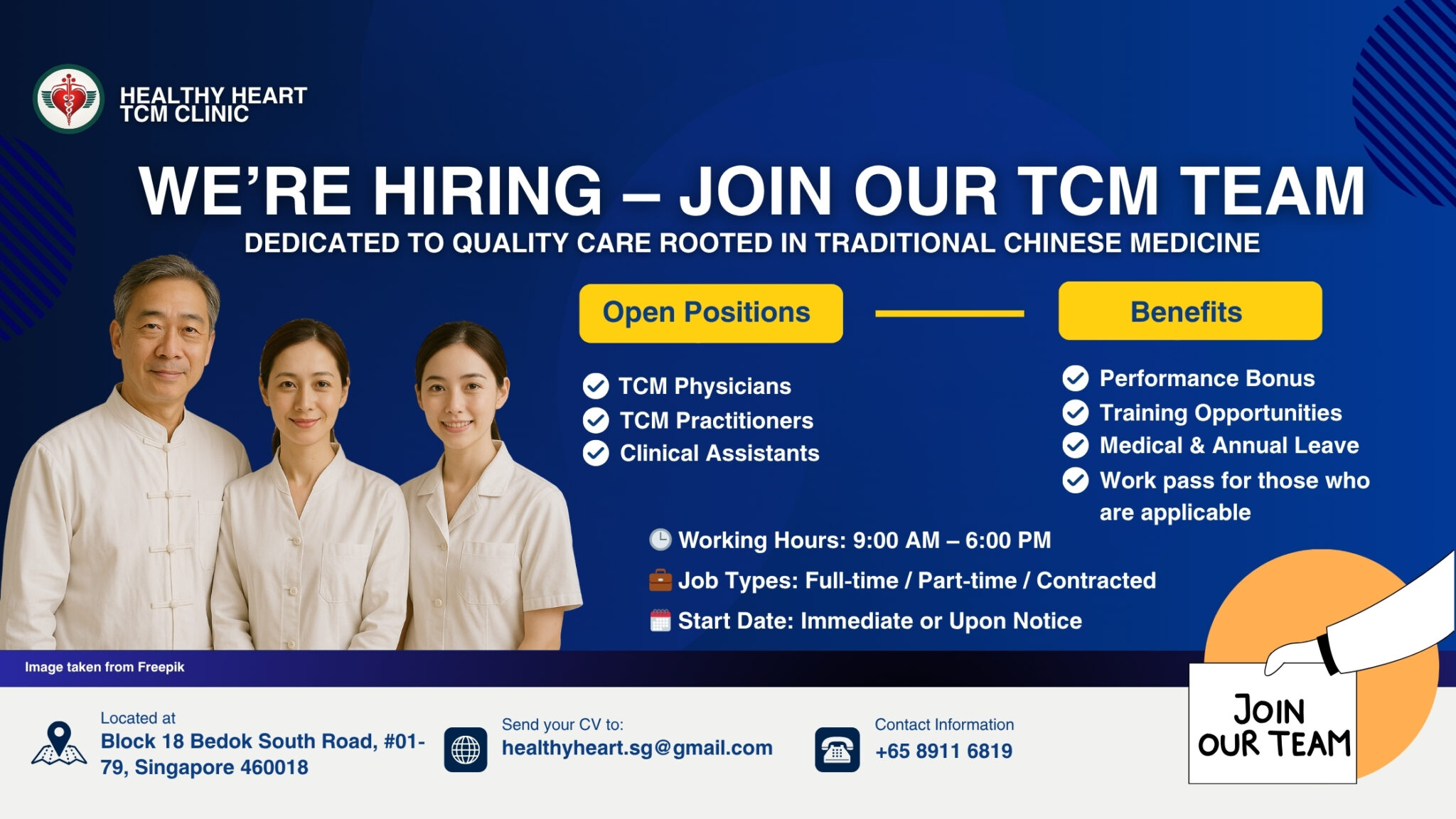 Careers – Healthy Heart TCM